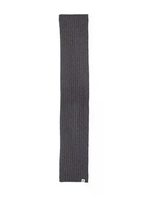 Bally Cable-knit Wool Scarf