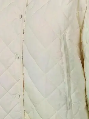 SANDBEIGE Quilted Crew Neck Jacket
