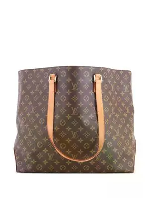 LOUIS VUITTON Cabas Alto Monogram Canvas Tote Bag - Brown