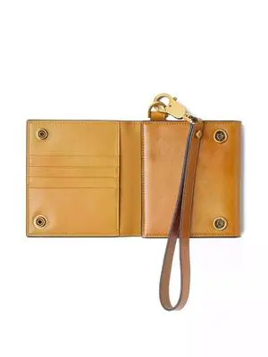 Versace Medallion Wristlet Wallet - Neutrals