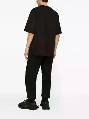Dolce & Gabbana Cotton Cargo Trousers With Branded Detail