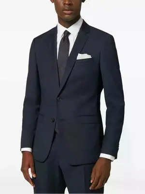 Boggi Milano Patterned Wool Blazer