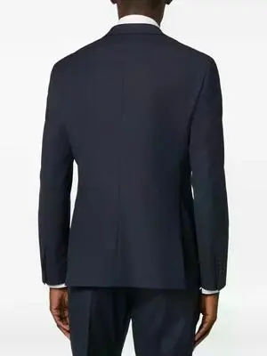 Boggi Milano Patterned Wool Blazer