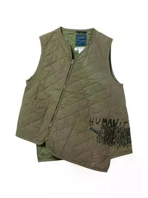 Comme Des Garçons Quilted Zipped Gilet