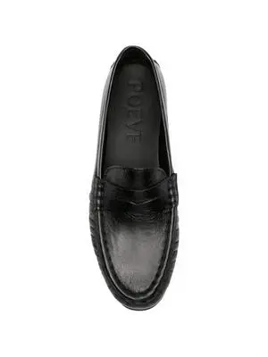 POEVE Leather Loafers