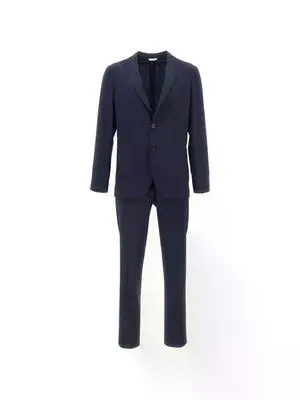 Boglioli Virgin Wool Suit - Blue