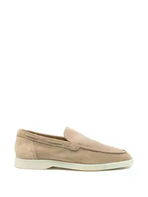 AURELIEN Aurélien Suede Loafers Neutrals