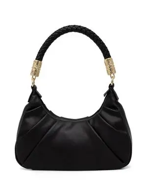 Moschino Logo-detail Braided-handle Tote Bag