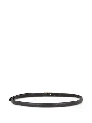 MILA SCHON Leather Belt - Black