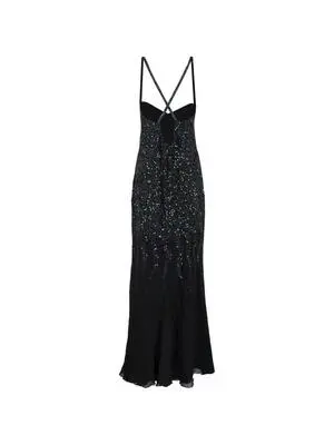 Jenny Packham Embellished Maxi Dress