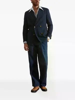 FORTELA Fatigue Pocket Denim Trousers