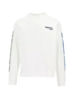 POMPEII What´s The Rush Long-sleeve T-shirt - White