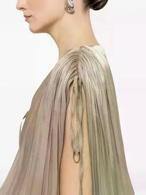 NISSA Pleated Mini Dress