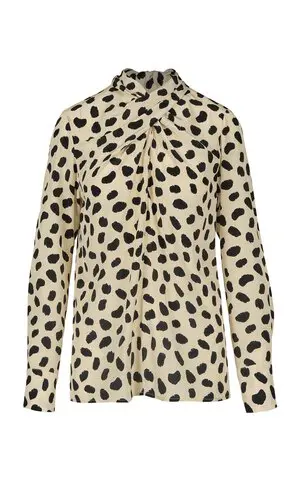 Johanna Ortiz Printed Silk Top - Print