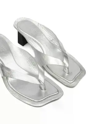 MAISON MARGIELA Anatomic Leather Flip Flop Mules