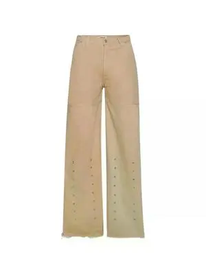 Astrum Rivet Frayed Jeans