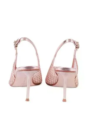 SERGIO LEVANTESI Greta Slingback Pumps - Pink
