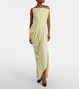 Stella McCartney Crepe Jersey Bustier Dress