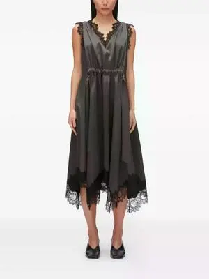3.1 Phillip Lim Lace V-neck Midi Dress