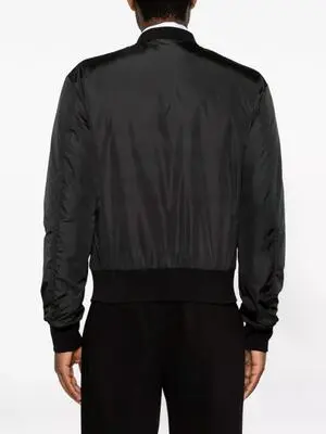 Dolce & Gabbana Logo Plaque Bomber Jacket