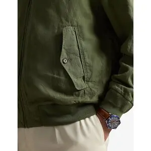 Polo Ralph Lauren Zip-up Linen Jacket - Garden Trail