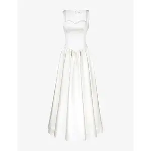 House Of Cb Giorgina Sweetheart-neck Bridal Gown - Ivory