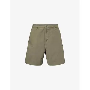 Carhartt Work In Progress Cotton Patch-pocket Shorts - Leaf