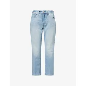 Good American Straight Ankle Jeans