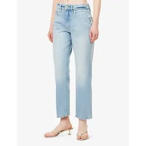 Good American Straight Ankle Jeans