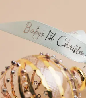 ARTIFACTUALLY New Baby Bauble - Blue