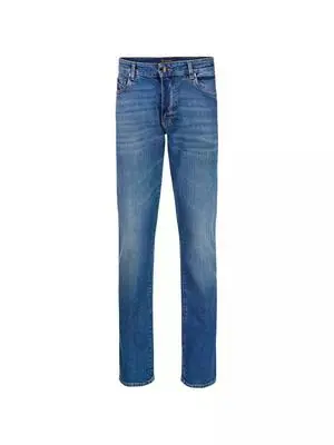 BILLIONAIRE Embroidered Detail Straight Jeans