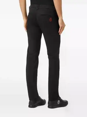 BILLIONAIRE Embroidered Chinos