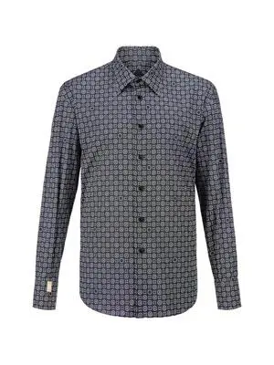 BILLIONAIRE Macclesfield Shirt - Grey