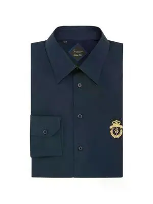 BILLIONAIRE Monogram Embroidered Shirt