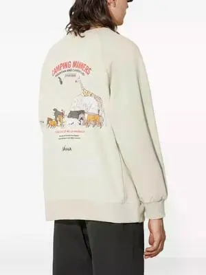 NANGA Camping Manners Printed Sweatshirt