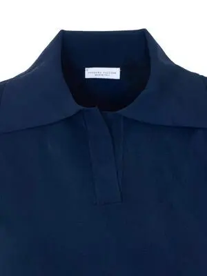 ROBERTO COLLINA Short Sleeve Polo-collar T-shirt