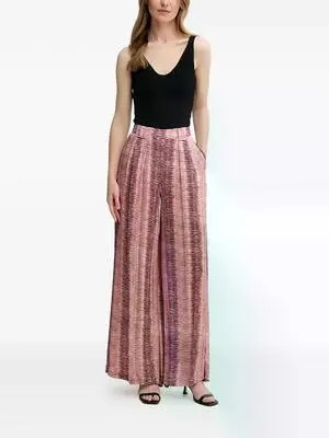HOSS INTROPIA All-over Patterned Pleated Trousers