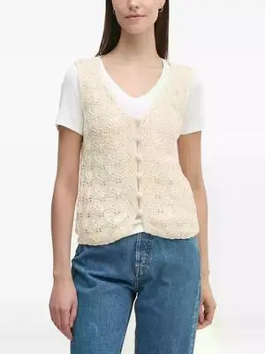 HOSS INTROPIA Textured Waistcoat