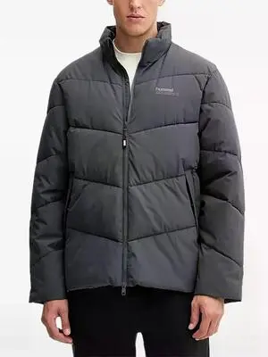 HUMMEL Padded Zip-up Jacket - Grey