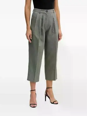 Sisley Pleated Wide Leg Trousers