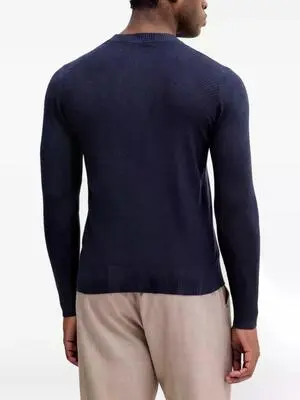 Sisley Textured Crew Neck Sweater