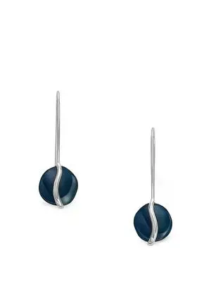 Skagen Sofie Round-shape Drop Earrings