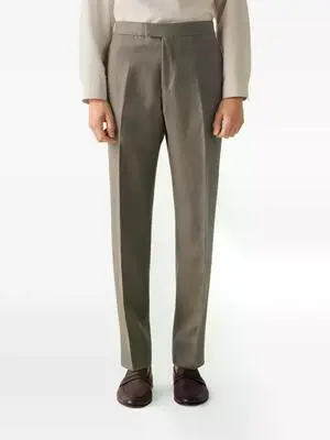 Zegna Oasi Lino Trousers - Grey