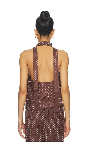 Posse Phoebe Top - Brown