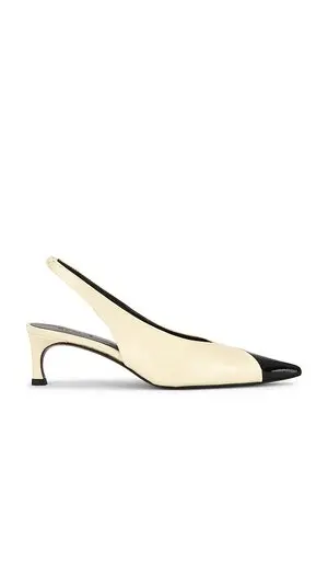 ROTATE BY BIRGER CHRISTENSEN Leather Slingback Pumps - Neutral
