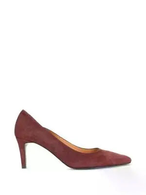 SERGIO MORETTI FIRENZE Pointed-toe Heeled Pumps - Red