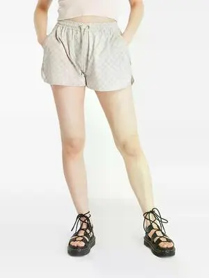 DAILY PAPER Reportia Monogram-print Drawstring Shorts