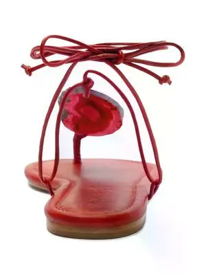 Farm Rio Tie Stone Sandals
