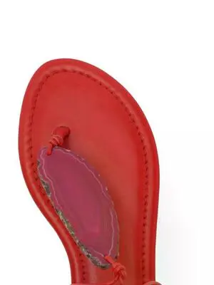 Farm Rio Tie Stone Sandals