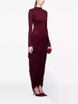 CHATS BY C.DAM Agnes Maxi Dress With Twisted Skirt